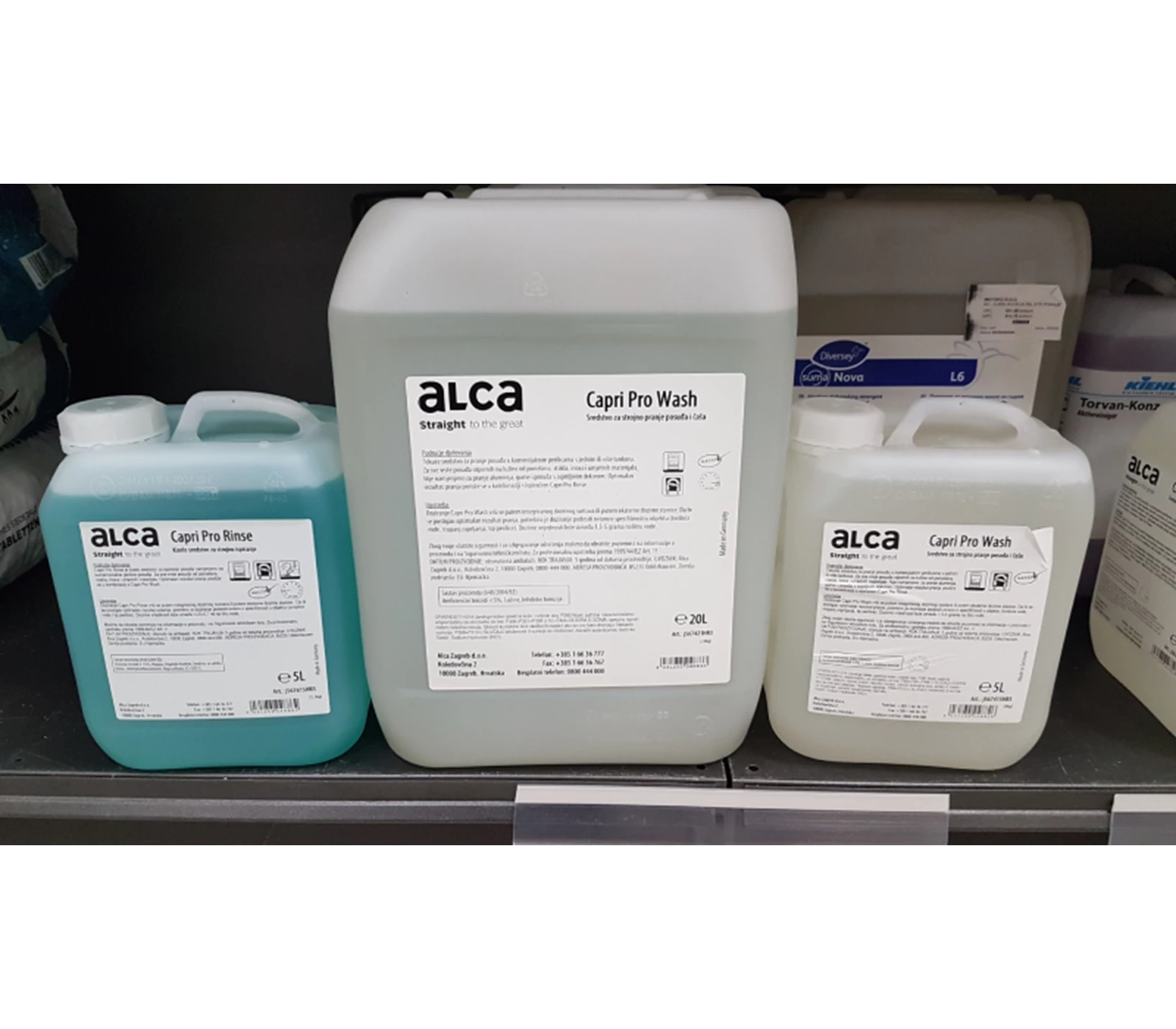 CAPRI PRO WASH 20L SREDSTVO ZA STROJNO PRANJE - Mayoko